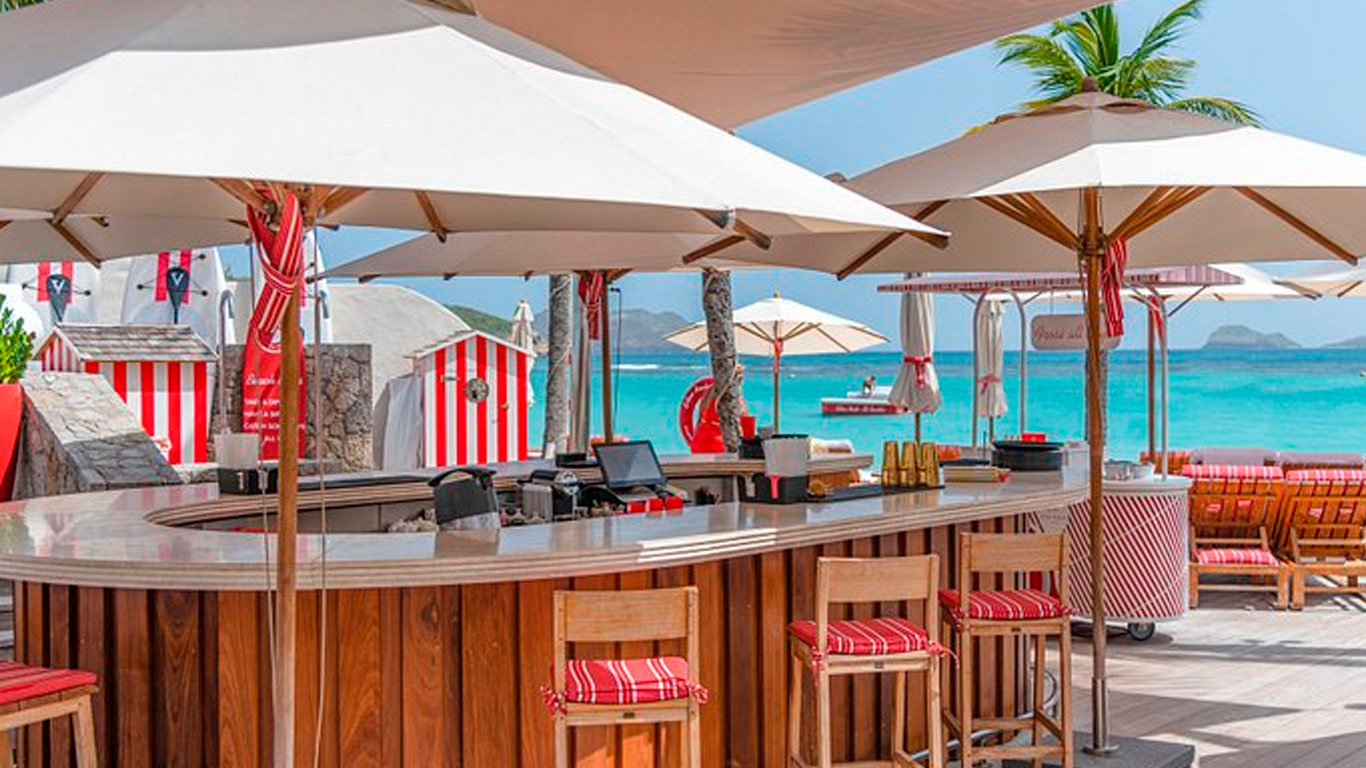 Beach Bars e Restaurantes – Conexão St. Barth